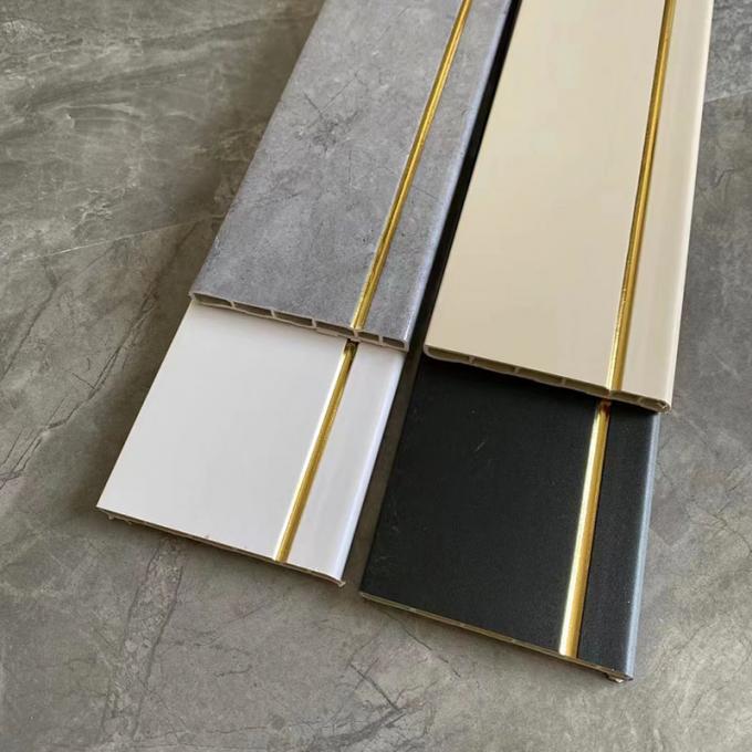 Smooth Skirting Line Kitchen Skirting Board UV Resistance