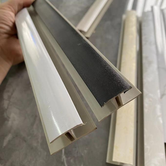 Laminate PVC Plastic Skirting Boards High Impact Resistant