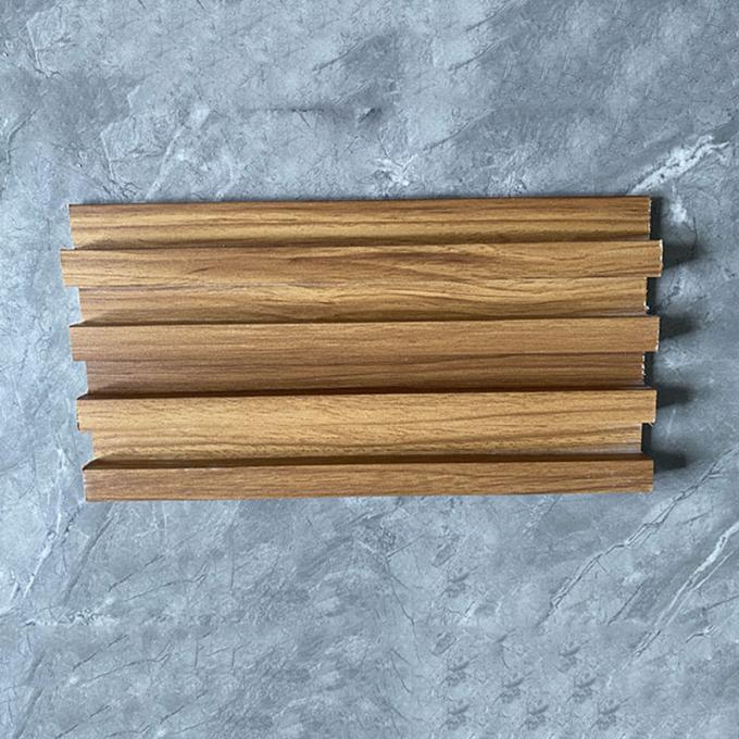 WPC Fiber Grating Exterior WPC Wall Cladding Sanding Surface Treatment