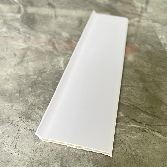 3mm Thickness Plastic Skirting Board 120mm For Supermarkets