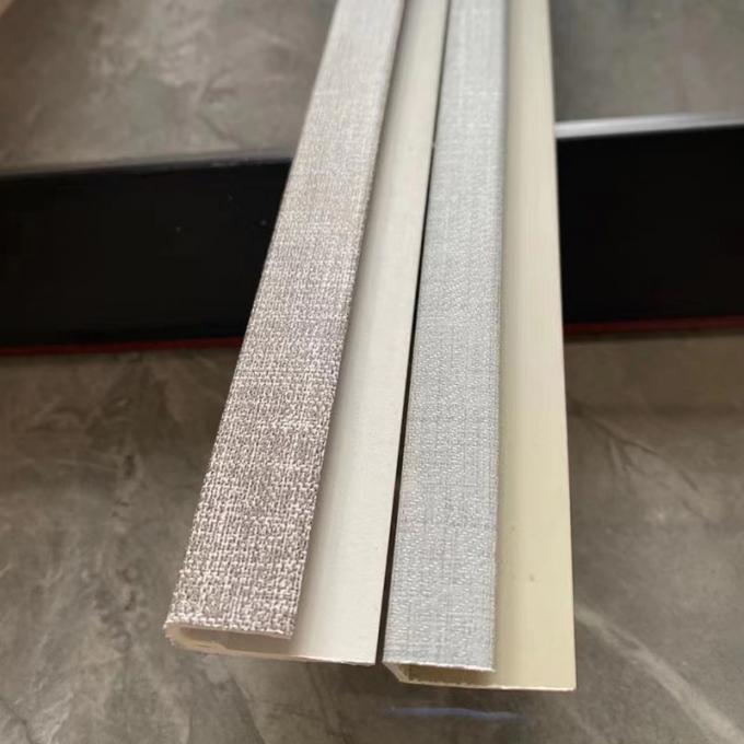 Anti Corrosion Protective Fitting Corner UPVC Skirting Board Corners